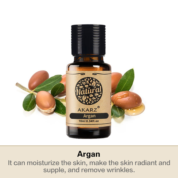 AKARZ Famous brand natural Argan Morocco nut oil essential oil Dry hair ...